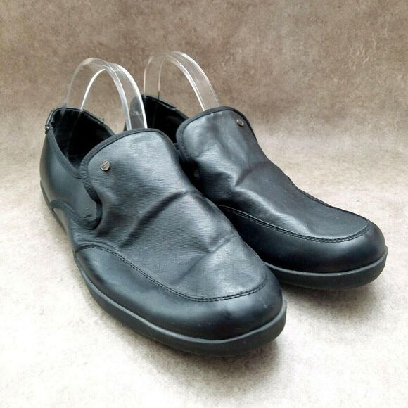 Steve Madden | Shoes | Steve Madden Mens Gindle Sz 3 M Black Leather ...